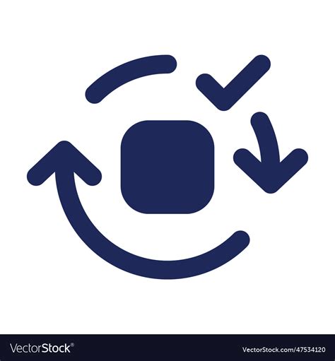 Applying Spin Motion Effect Black Pixel Perfect Vector Image