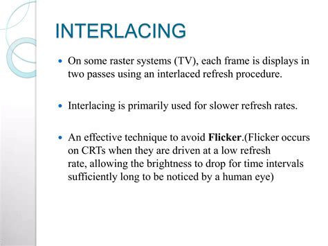 Random Scan Displays And Raster Scan Displays Pptx Graphics