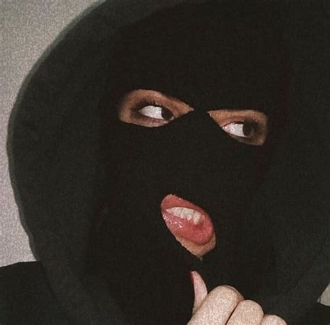 Baddie Pfp Ski Mask