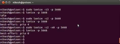 How To Set The Disk Io Priority For A Process On Linux Ionice Linux Blog