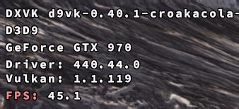 Feature Show Directx Version Issue