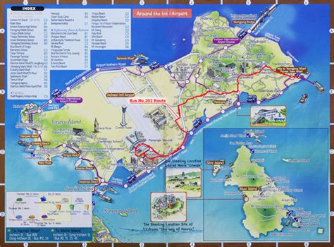 Incheon Tourist Map