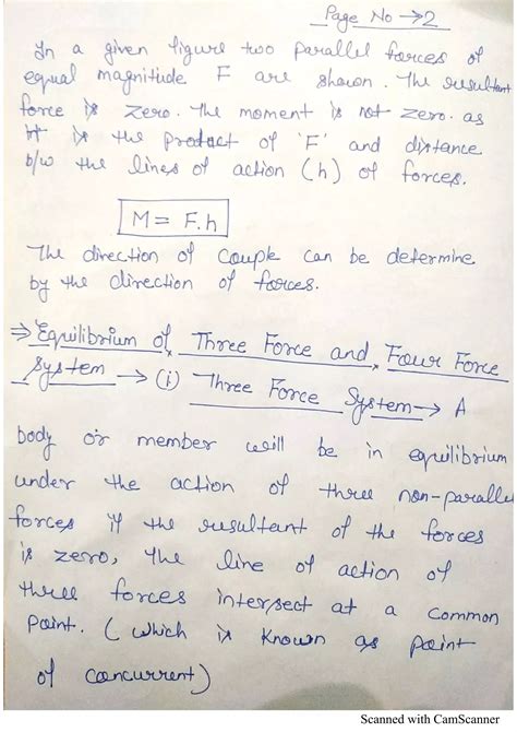 Static Force Analysis Pdf