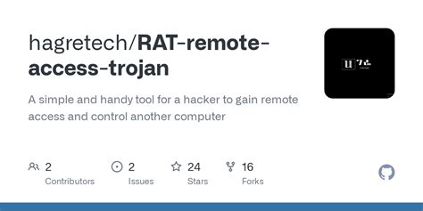 Github Hagretechrat Remote Access Trojan A Simple And Handy Tool