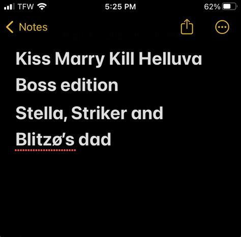 Kiss Marry Kill 1 By Slimshadow2009 On Deviantart