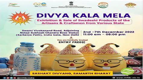 Persons With Disabilities Showcase Their Products At Divya Kala Mela