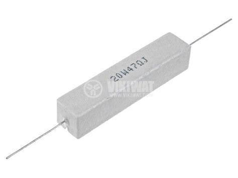 Resistor 100 Mohm 20w ±5 Wire • Resistors Vikiwat