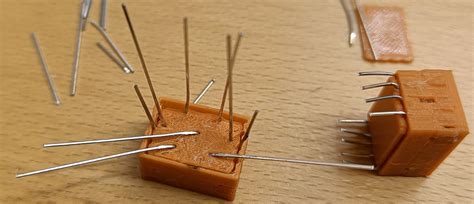 7 Segment 3d Printed Display For 3mm Leds In Openscad By Sveinar