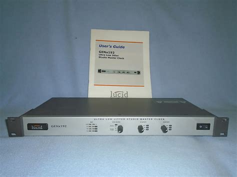 Lucid GENx 192 Ultra Low Jitter Master Clock Reverb