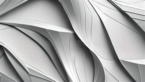 Silver Metal Texture Website Digital Header Design Ai Generated Stock