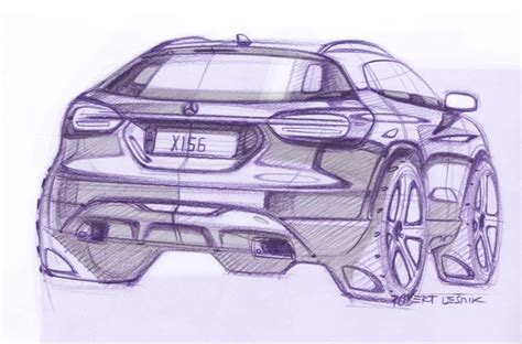 Mercedes Benz Releases Upcoming Gla Official Sketches Autoevolution