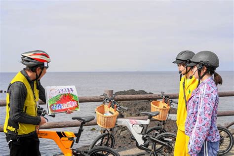 伊豆大島サイクリングジオツアー！│オレンジフィッシュ｜伊豆大島のダイビングと自然体験ガイドツアー