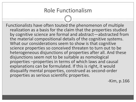 Ppt Functionalism Powerpoint Presentation Free Download Id 1921347