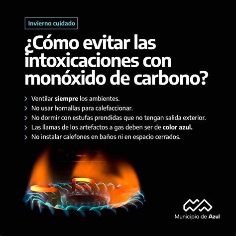 Información Acerca Del Monóxido De Carbono Municipio De Azul
