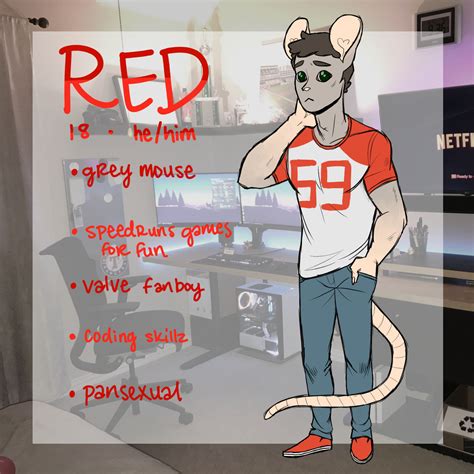 Red Fursona By D0ppio On Deviantart