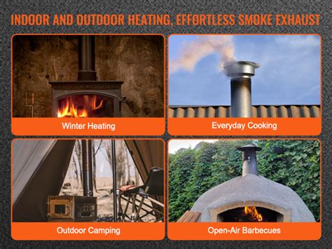 Vevor Chimney Cap 6 Inch 304 Stainless Steel Round Roof Rain Cap 11
