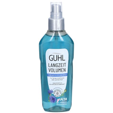 Guhl Langzeit Volumen F Hn Aktiv Styling Spray Ml Shop Apotheke