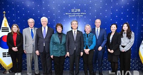 외교 1차관 美싱크탱크 대표단에 韓 어려운 상황 조속 극복