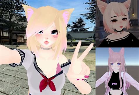 Custom 3d Model Vrchat Avatar Vroid Model Nsfw Avatar 3d Anime Character Design By Logan