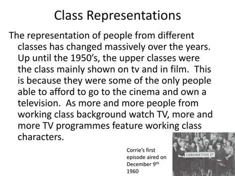 Representations Of Class Ppt