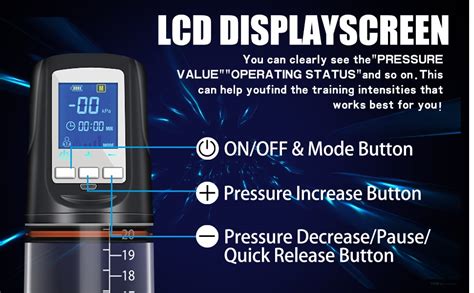 Male Sex Toy For Men Penis Pump Penis Enlarger 5 Suction Mode Automatic High