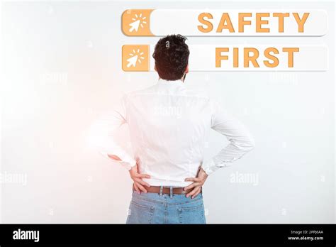 Conceptual Caption Safety First Business Approach Avoid Any