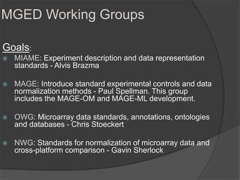 microarrays databases pptx databases computer software and applications