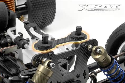 Red RC Xray XT8 Graphite Body Protector