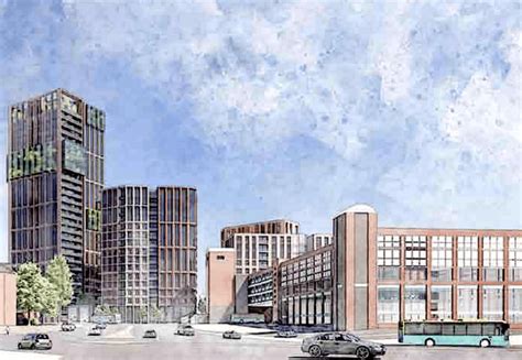 Plans In For Two Derby City Centre Schemes Of 1300 Homes Construction