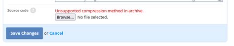 Notimplementederror That Compression Method Is Not Supported · Issue
