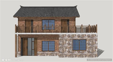 乡土民居建筑设计图 建筑设计 环境设计 设计图库 昵图网