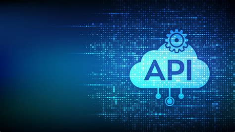 Solicitud Programación Interfaz Icono Hecho Con Binario Código Api Tecnología Concepto