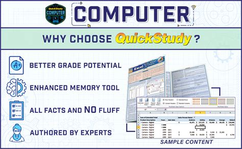 Amazon Excel Pivot Tables Charts QuickStudy Laminated Reference