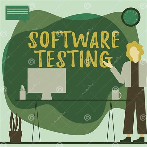 Inspiration Showing Sign Software Testing Business Idea Investigation Provide Information About