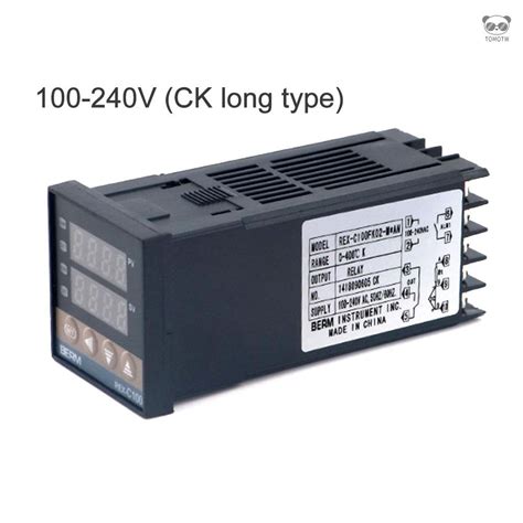 溫控器rex C100 M An 溫控器高精度可調溫度控制器開關 100 240v Ck長款 蝦皮購物