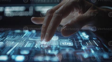 A Persons Hand Hovering Over A Virtual Keyboard Typing In A Secure Password To Access The Health