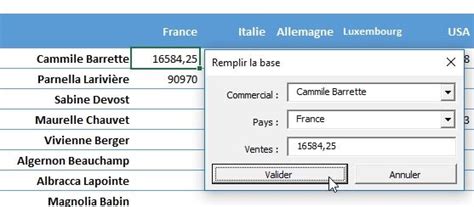 Créer Un Formulaire Avec Des Champs Dynamiques Et Auto Générés Sur Excel Excel Formation