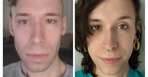 Two Years Apart 14 Months Hrt No Makeup 33 Mtf I Wish I Had The