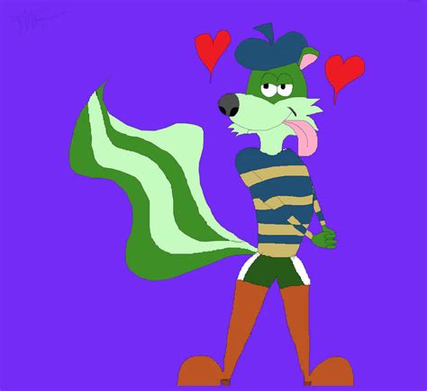 Grosso Skunk French By Mwsartcartooist On Deviantart