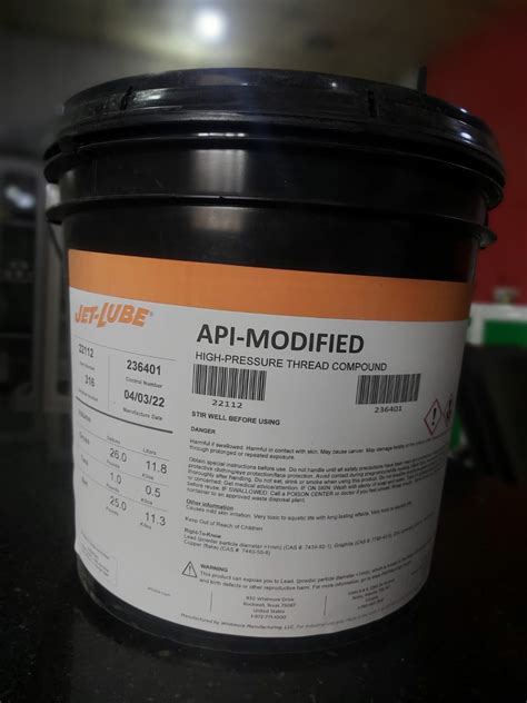 Jet Lube Api Modified 25 Lb World Gate General Trading