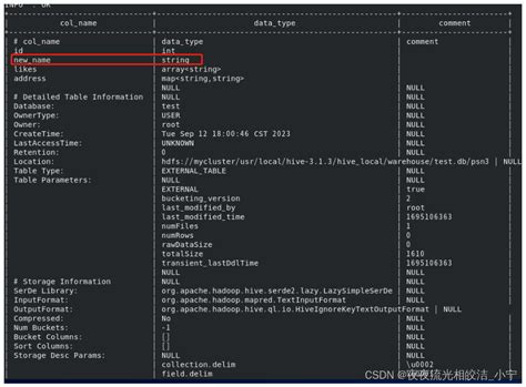 Hive的基本sql操作（ddl篇）hive Ddl Csdn博客
