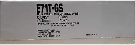 E71t Gs 035 045 33 Lb Flux Cored Gasless Steel Weld Wire E71t Gs