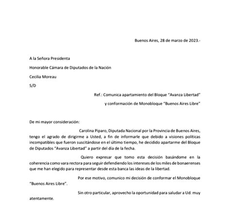 Alineada Con Milei Carolina Píparo Confirmó Su Ruptura Con Espert Y