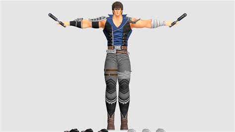 Kenshiro Rigged By Josoukitsune On Deviantart