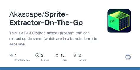 releases · akascape sprite extractor on the go · github