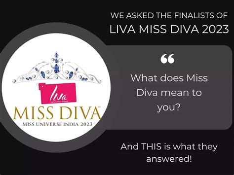 What Does Miss Diva Mean To You Finalists Reveal