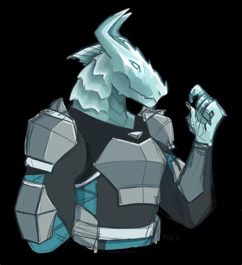 Oc Art Commission Crystal Dragonborn Rdnd