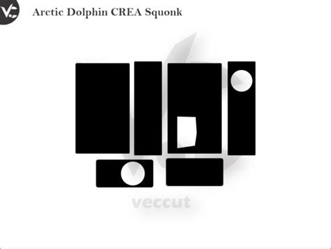 Arctic Dolphin Crea Squonk Wrap Cut Template Vector Vectorgi Digital