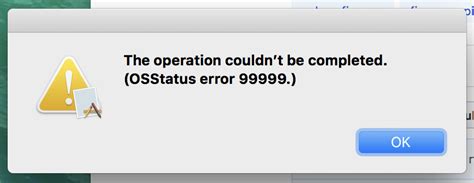 Octaveapp Wont Launch The Operation Couldnt Be Completed