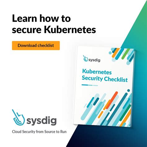 Sysdig On Linkedin Guide Securing Kubernetes Checklist